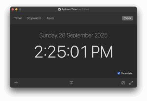 Timer for Mac | Apimac
